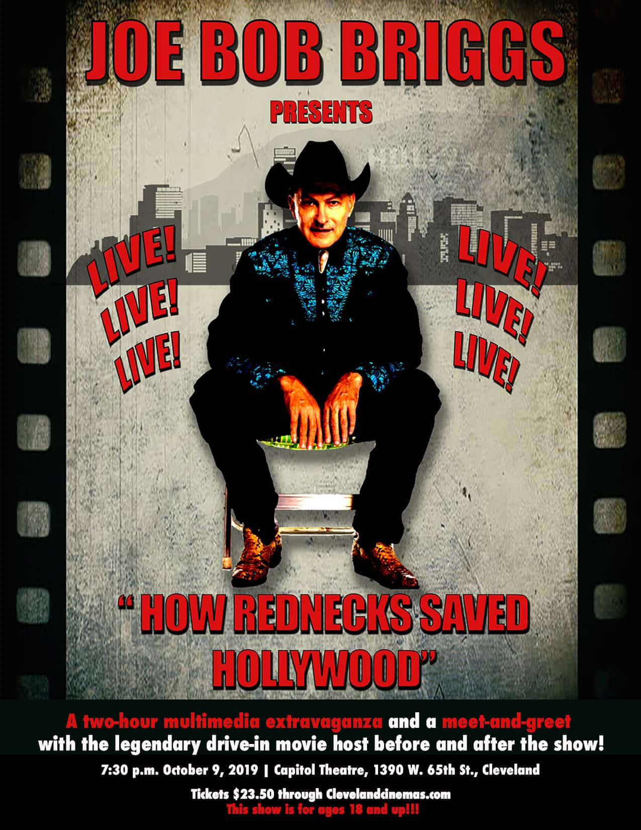 A History of Joe Bob in Cleveburg - JOE BOB BRIGGS